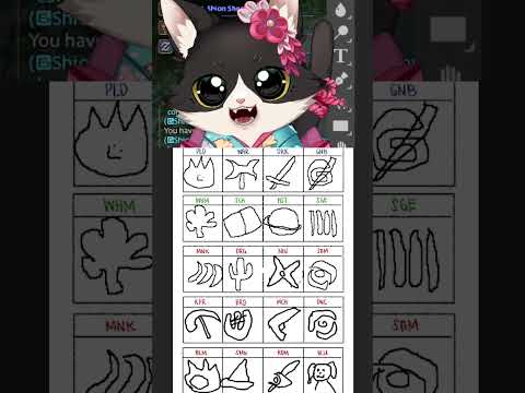 Drawing job icons from memory | #ffxiv #ff14 #finalfantasy #finalfantasyxiv #finalfantasy14 #vtuber