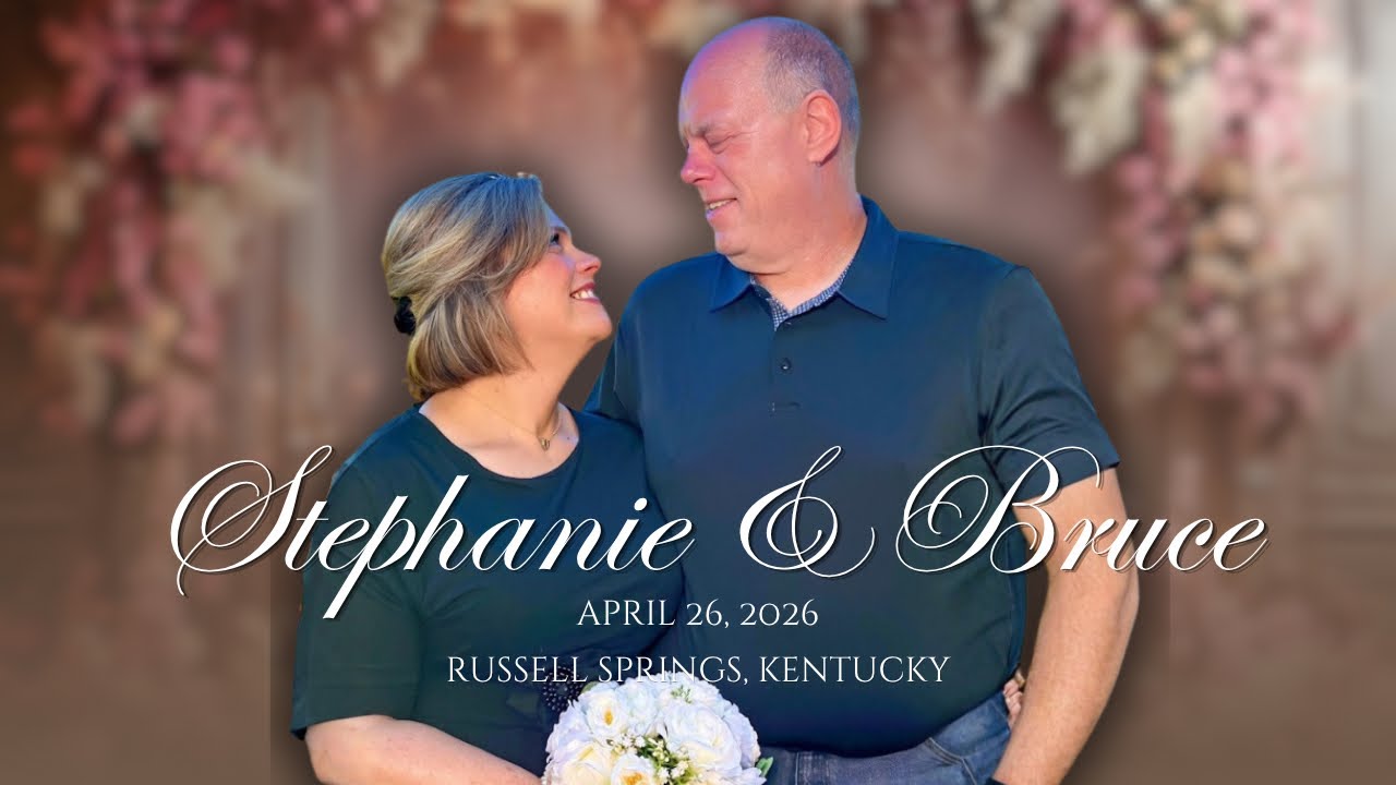 The Wedding of Bruce & Stephanie Bradshaw — April 26, 2026