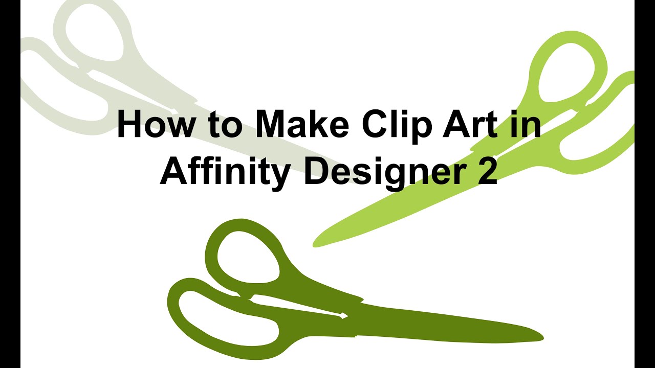 How to Make Clip Art in Affinity Designer 2