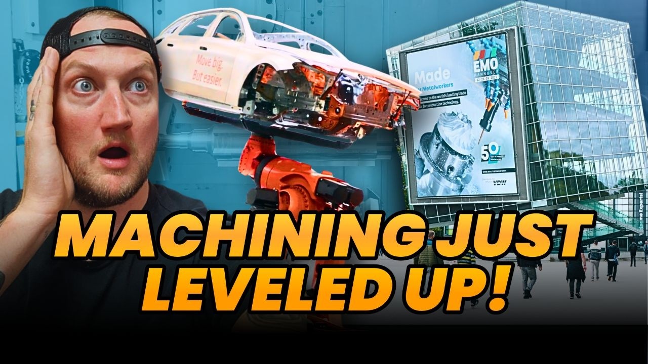 I Walked Through a City of CNC Machines. EMO Hannover Germany 2025