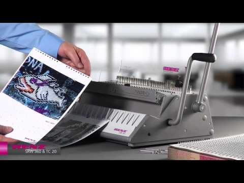 RENZ SRW 360 & TC 20 calendar binding kit