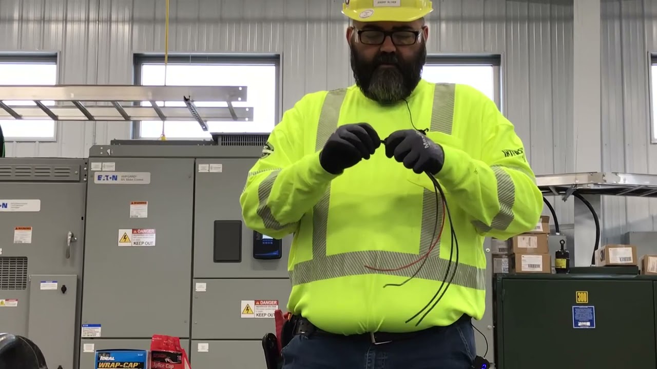 Buchanan Copper Splice installation