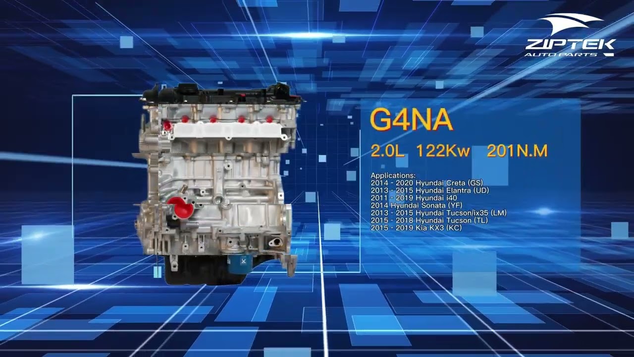 Hyundai Kia G4 series engine