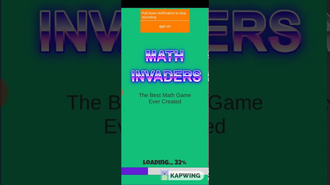 Math Invaders Gameplay