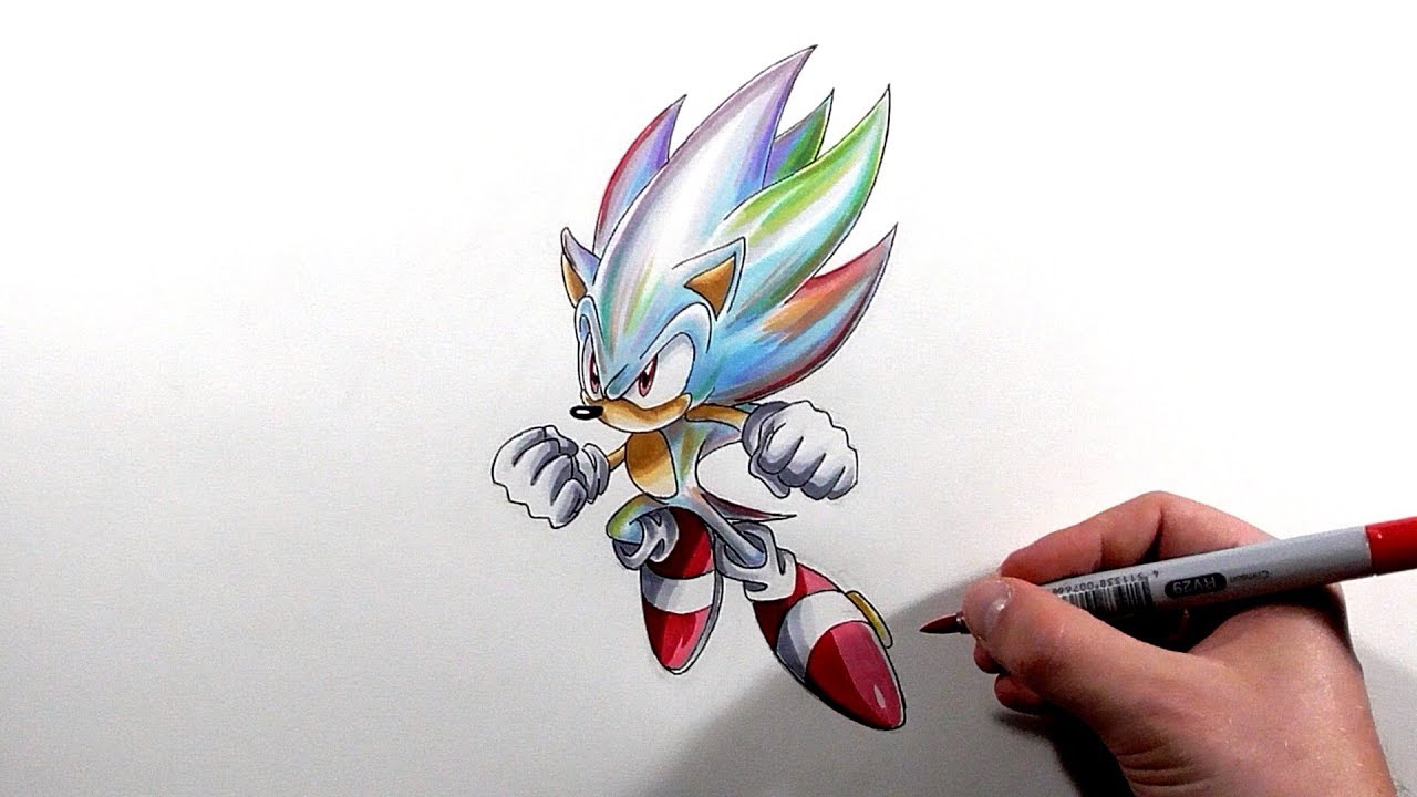 Drawing Hyper Sonic