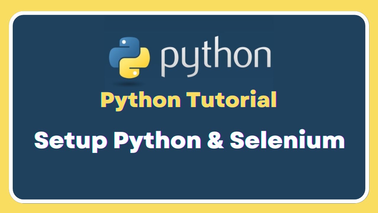 Part 1|Selenium With Python Tutorial For Beginners | Python Installation | Create Project in PyCharm