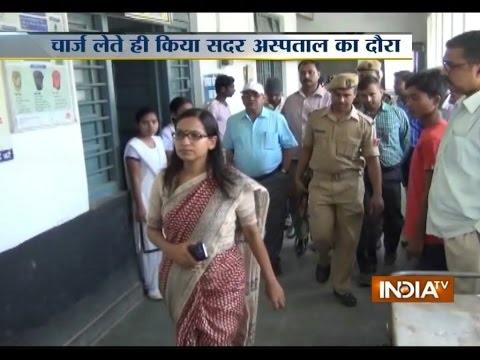 Bihar: Vaishali DM Rachna Patil visits government hospital, expresses discontent