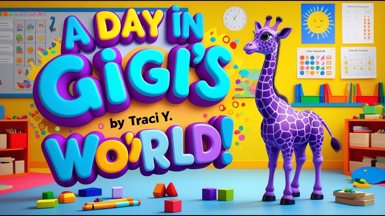 A DAY IN GIGI'S WORLD: AN AUTISTIC PURPLE GIRAFFE!