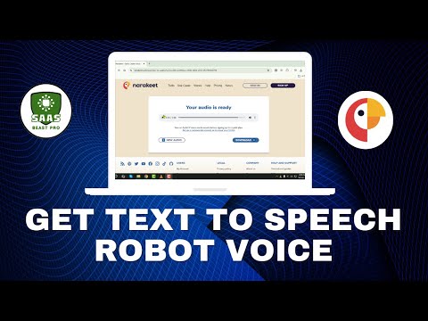 How to Get Text to Speech Robot Voice - Full Tutorial (2025)
