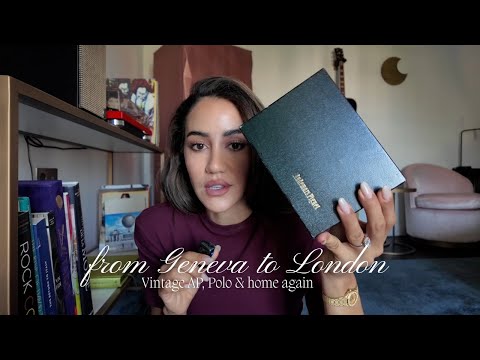 New Vintage Timepiece, London Shopping and Polo Vlog