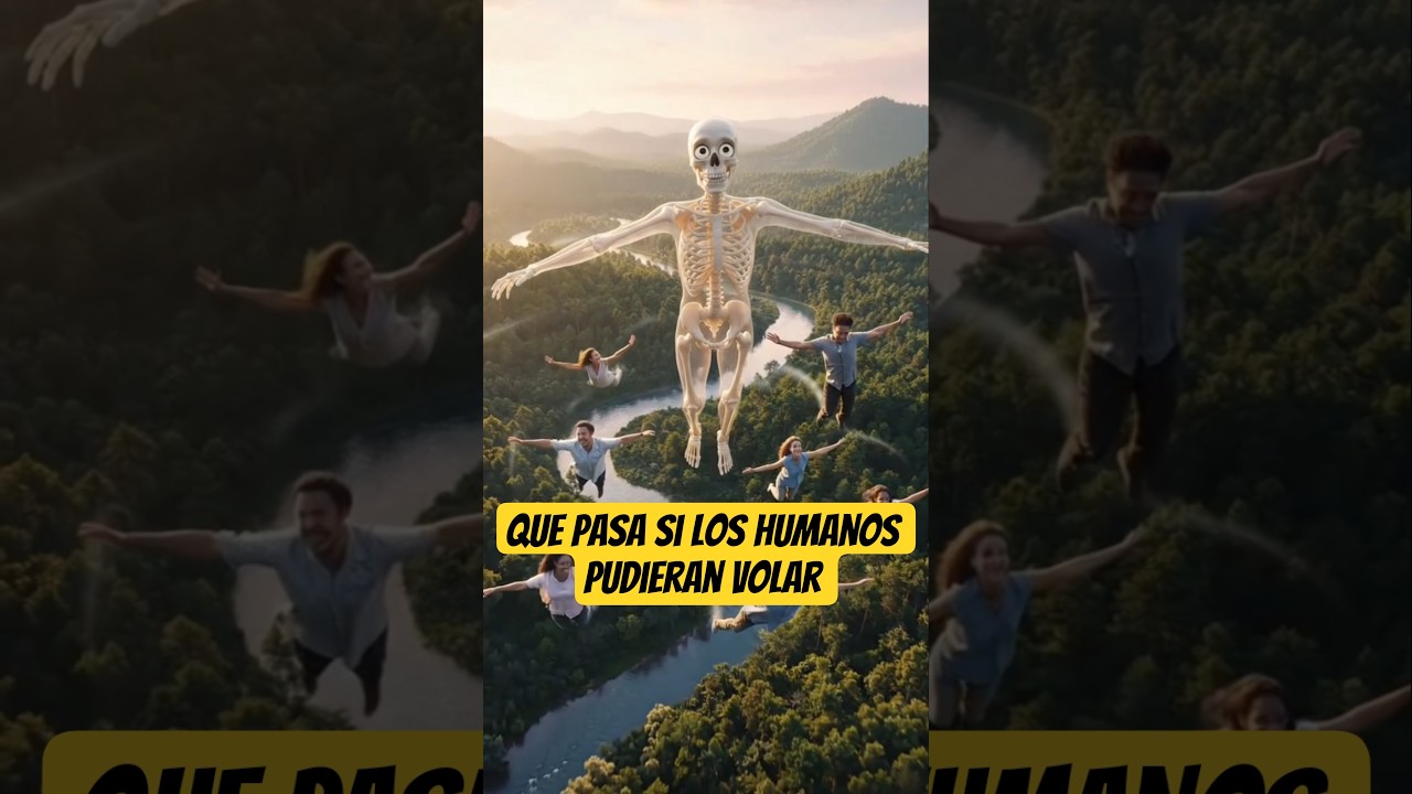 What would happen if humans could fly? 😱🕊️