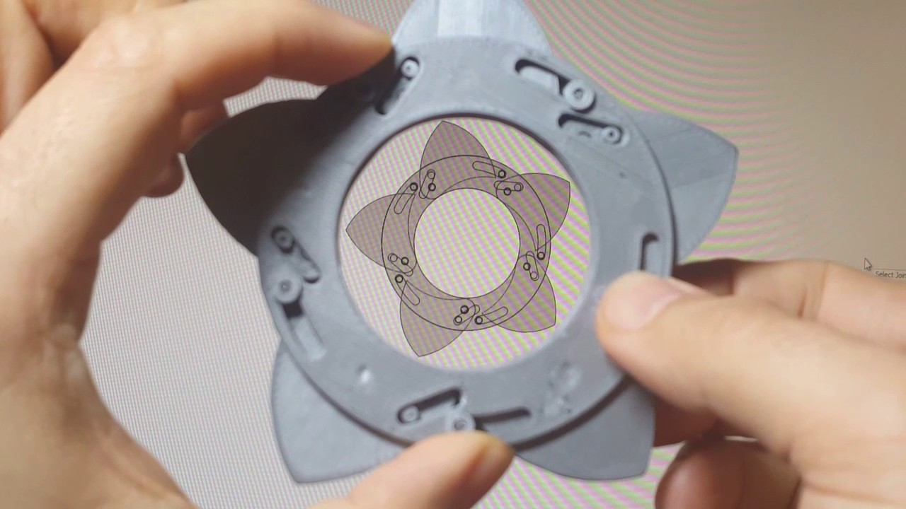 Mechanical Iris - Projects - VHS Talk - Vancouver Hack Space