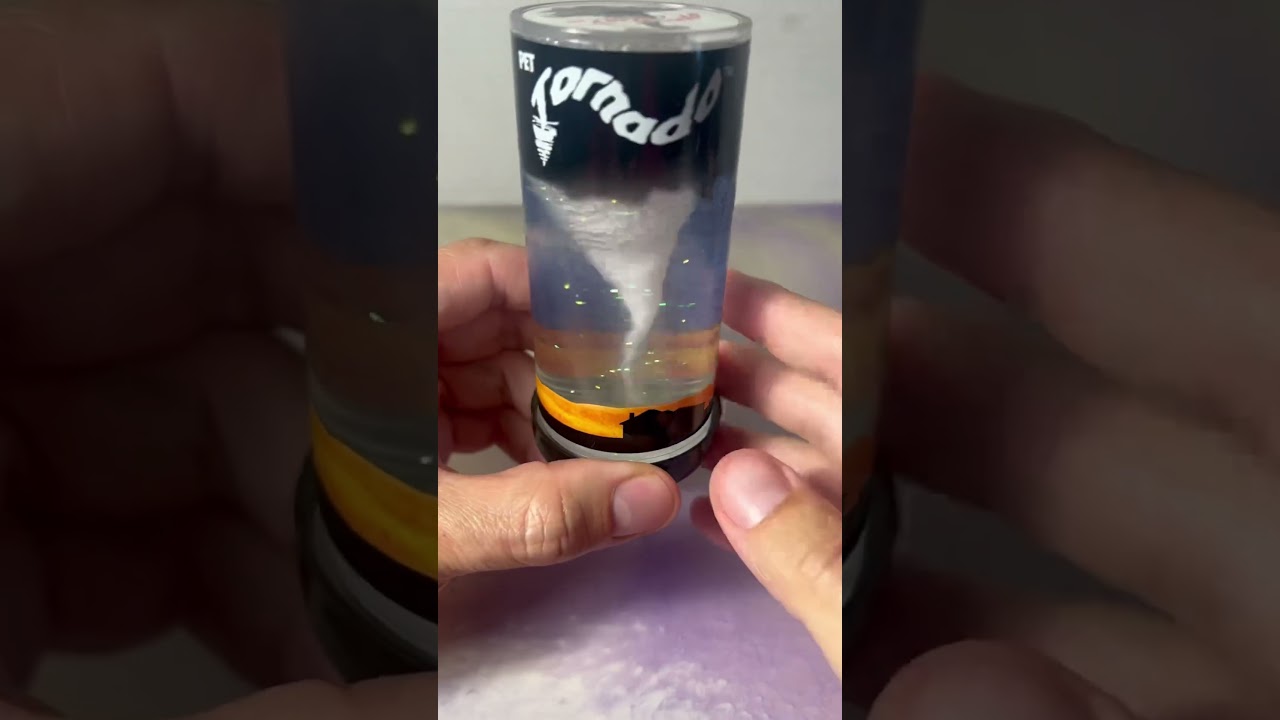 Haven’t you always wanted a Pet Tornado?!🌪️🌪️ #science #learningtoys #educationaltoys #tornado