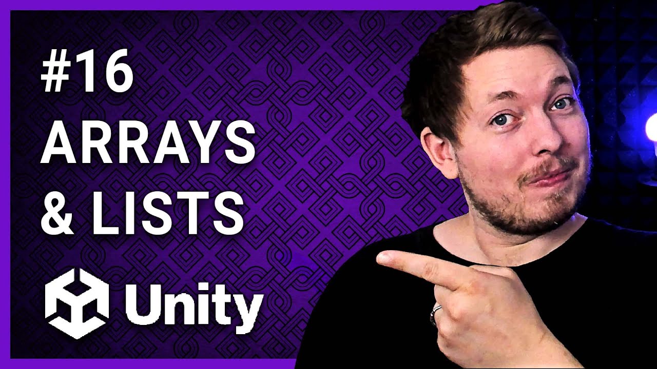 #16 | ARRAYS & LISTS IN UNITY 🎮 | Unity For Beginners | Unity Tutorial