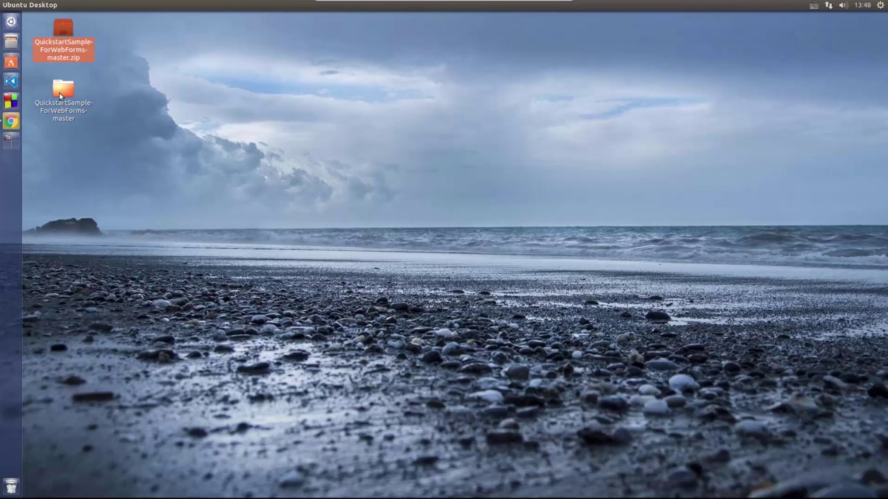 Map Suite Web for Webforms Sample from Github running on Linux