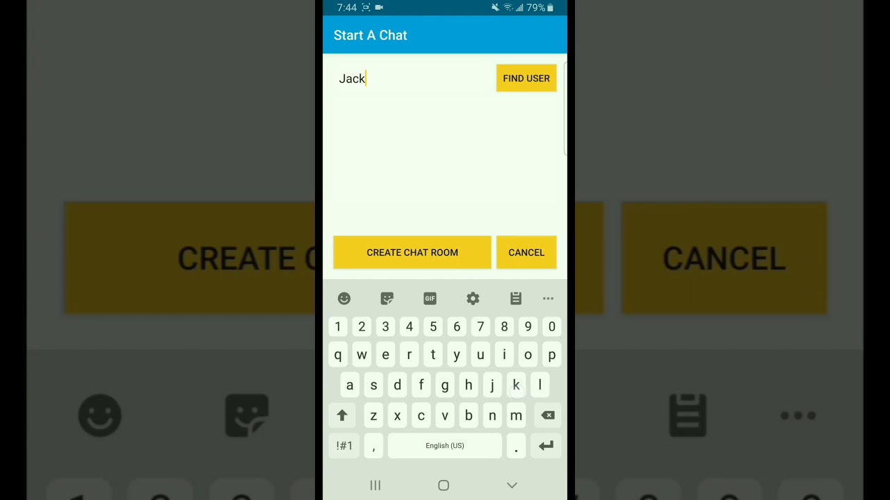 Firebase Chat App 