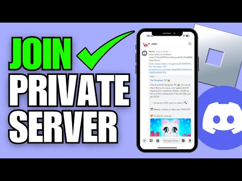 How To Join Roblox Private Server Links on Discord (Mobile)