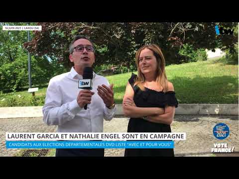 🔵 Laxou : Laurent Garcia et Nathalie Engel sont en campagne