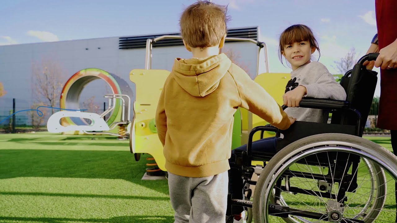 Inclusive All-Terrain Jeep Vehicle  (J952) - Inclusive Outdoor Playground Equipment