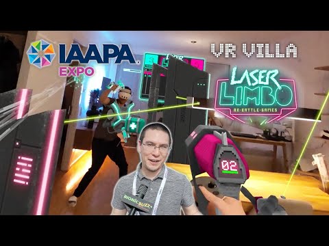 VR VILLA / LASER LIMBO AR INTERVIEW AT IAAPA EXPO 2024
