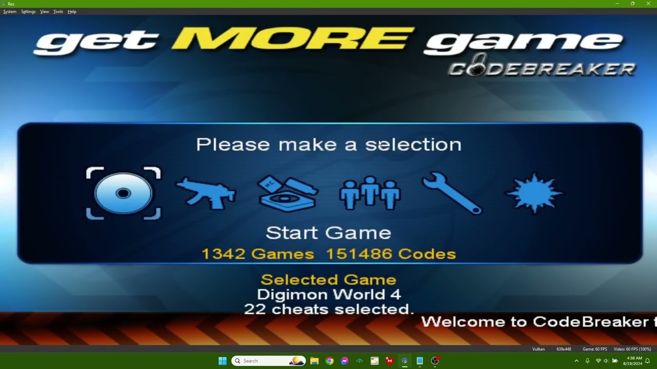 PCSX2 2.0 Codebreaker.iso tutorial