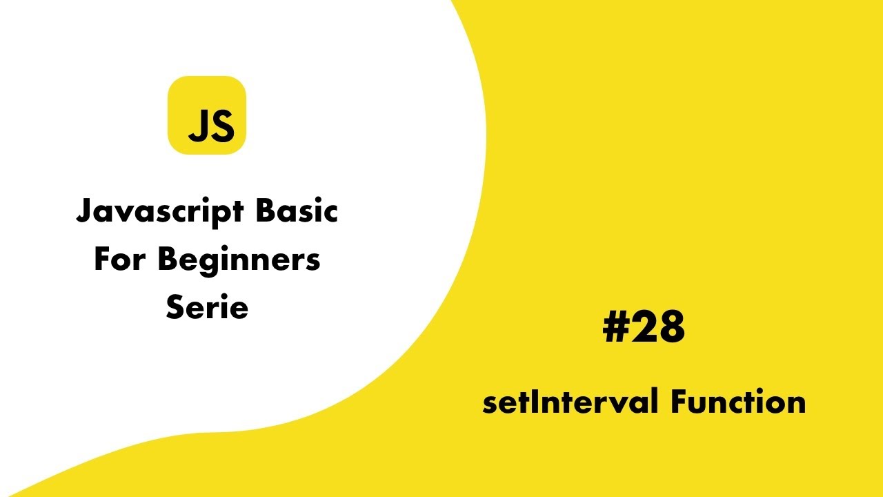 JS Basic28 setInterval Function