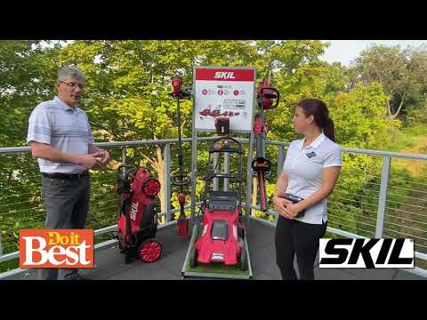 SKIL PWRCore 40V Brushless 14 In. String Trimmer Kit with Twist Load ...