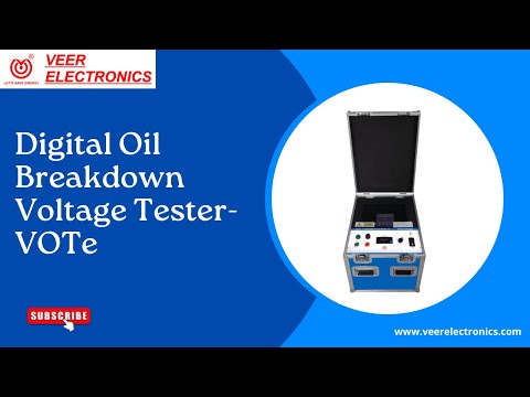 Oil Breakdown Voltage Test Set - BDV Test Kit Latest Price ...