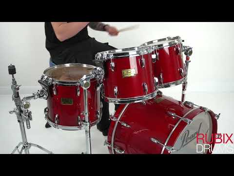 Pearl Masters Custom Maple 2001 - Sequoia Red | Reverb