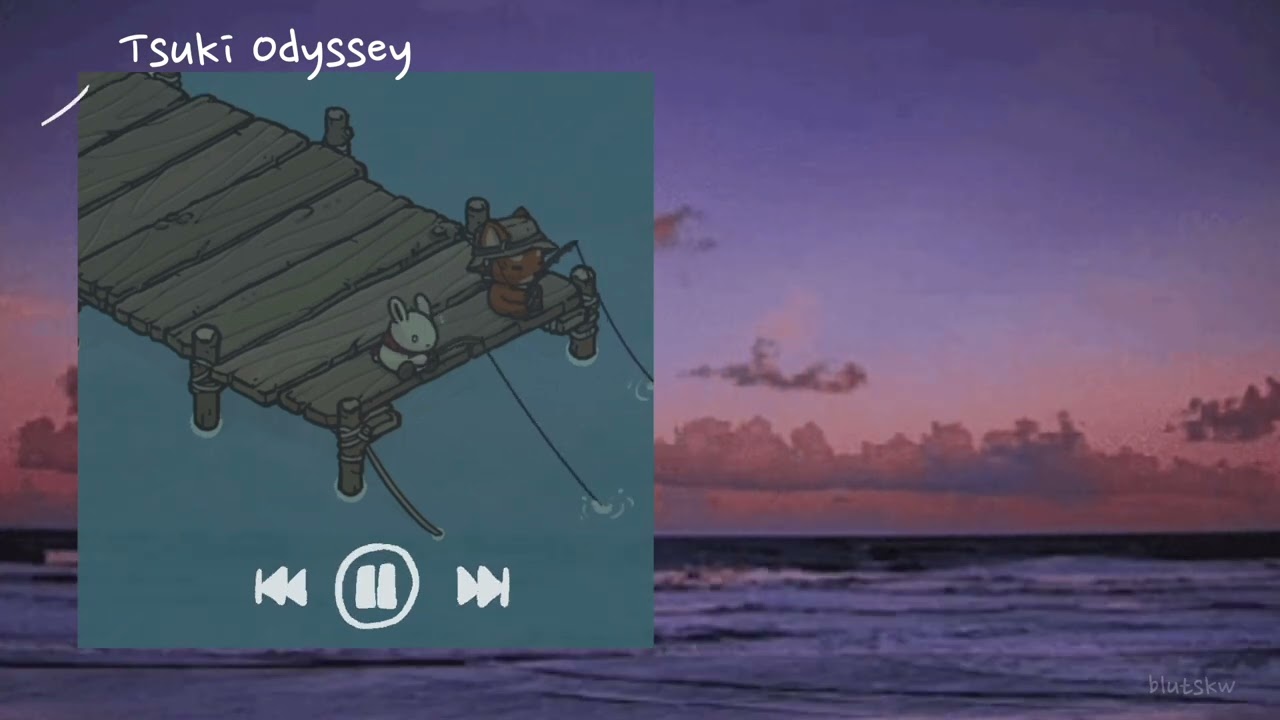 𝗧𝘀𝘂𝗸𝗶 𝗢𝗱𝘆𝘀𝘀𝗲𝘆月兔漫遊 | 10 hour loop Pier OST🐰 🥕☁️ 🌙