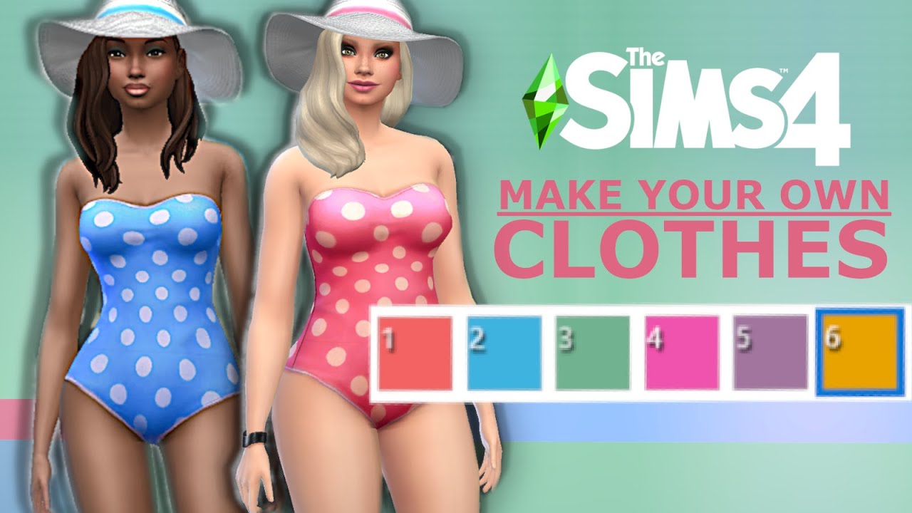 Custom Content Tutorial for Beginners | Adding Images and Patterns | CC | The Sims 4