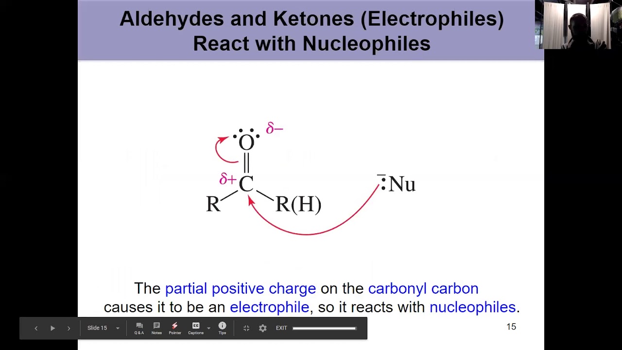 Organic Chapter 16: Reactions of Aldehydes and Ketones Video 1 of 5