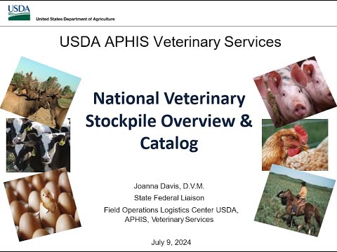 National Veterianary Stockpile Overview and Catalog