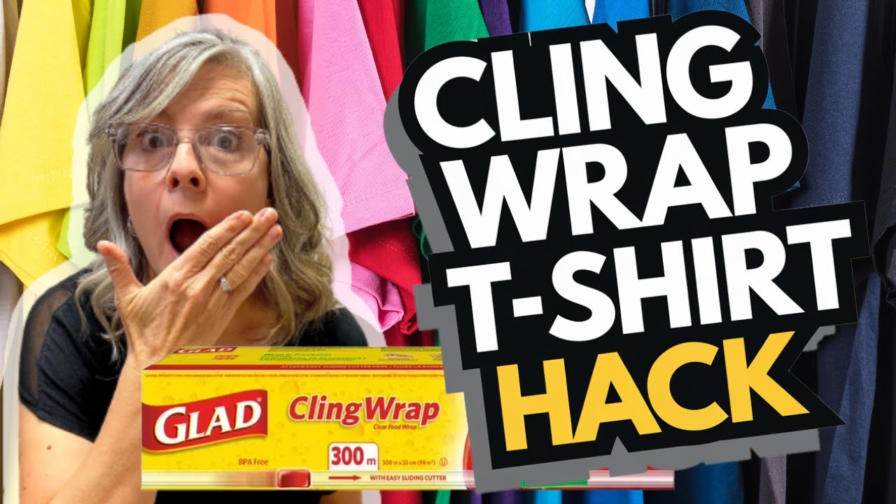 DIY T-Shirt Graphics with Cling Wrap: Does It Really Work?