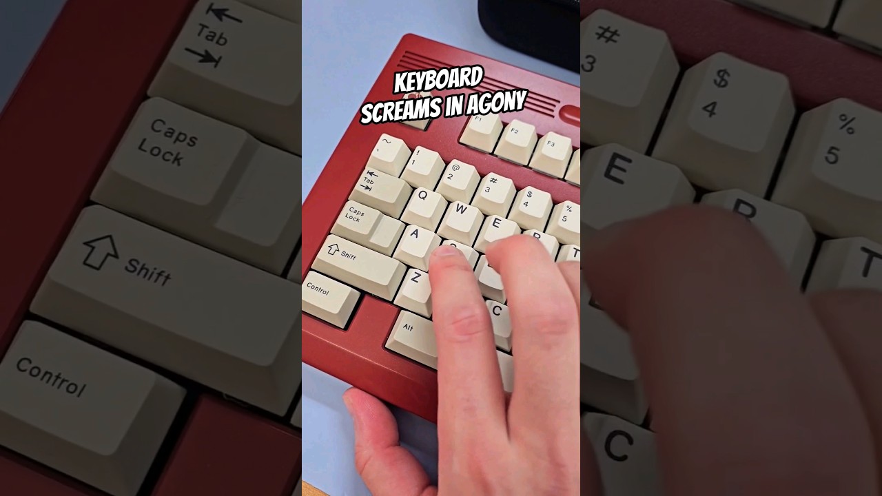 This Keyboard Sounds Horrifying....