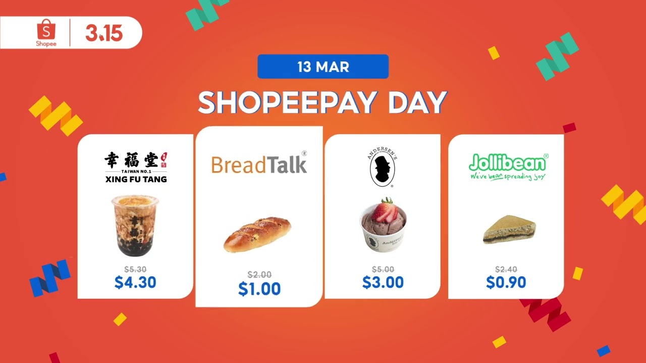 Shop amazing deals on Shopee 3.15 Consumer Day！