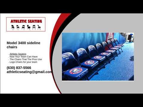 Model 3400 sideline chairs