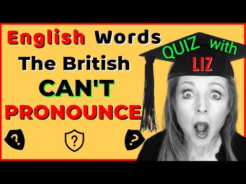 Can YOU Pronounce these Words? - QUIZ - British English RP