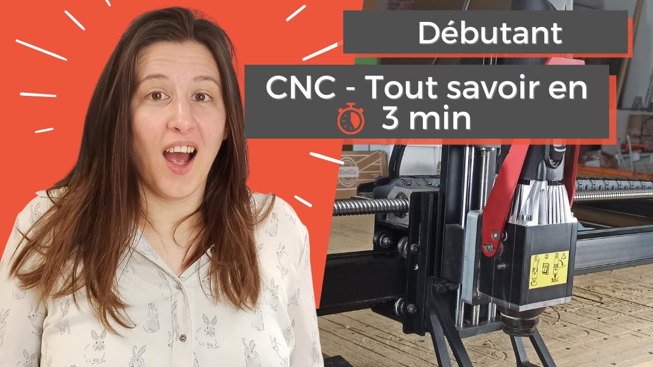 CNC machine de DECOUPE NUMERIQUE - qu'est-ce que c'est ? | Guide débutant CNC