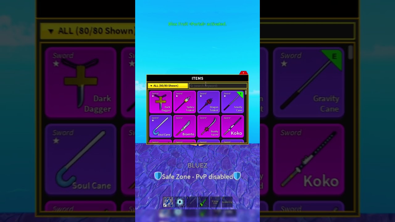 Best PORTAL Combo *ONE SHOT* #bloxfruits