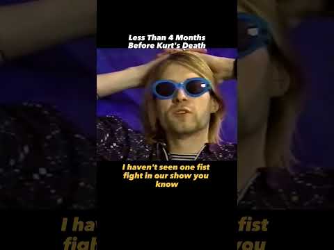 Kurt Cobain Talks About His Fans! - #nirvana #music #shorts