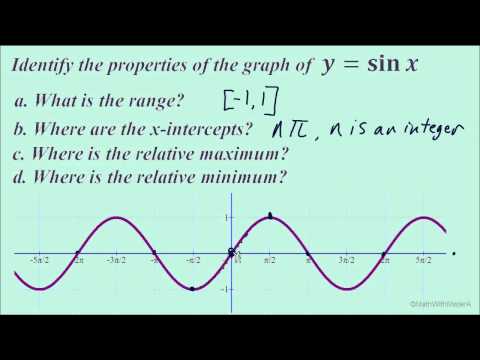 Sine Function Properties - Expii