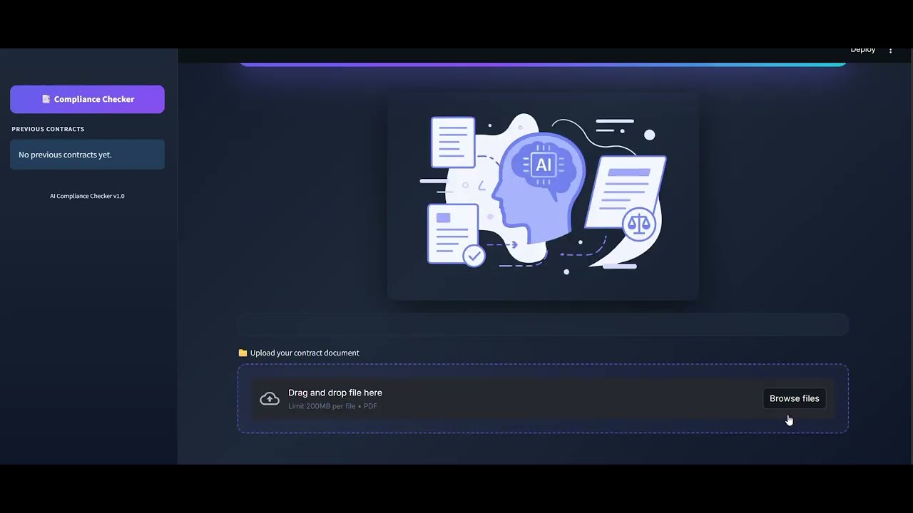AI-Powered Compliance Checker | PDF Contract Analysis, Risk Detection & Auto Suggestions