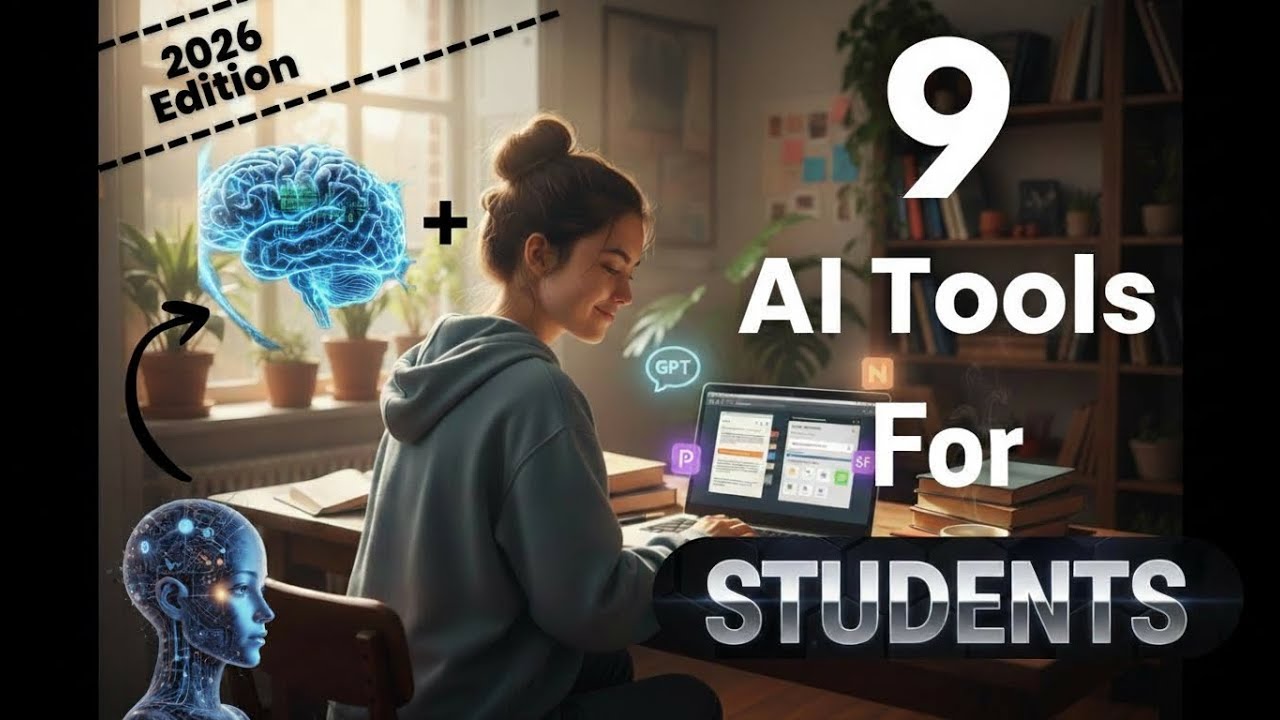 Best 9 AI Tools for Students !! - 2026 Edition