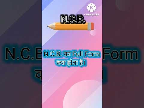 Full form of N.C.B.?#shortvideo