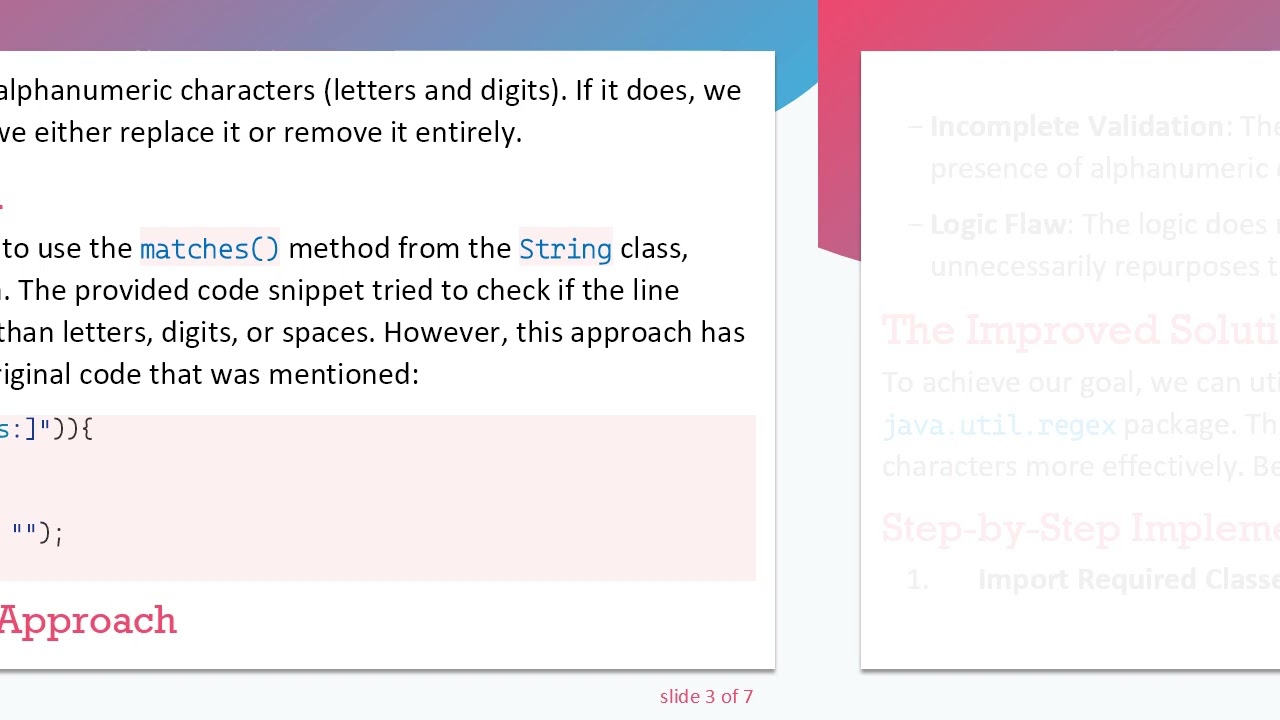 Checking if a String Contains Only Non-alphanumeric Characters in Java