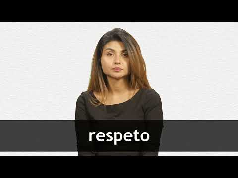 English Translation of “RESPETO” | Collins Spanish-English Dictionary