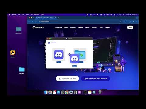 APPLE Mac - How to Download and Install Discord on Your Mac - Stay Connected with Friends