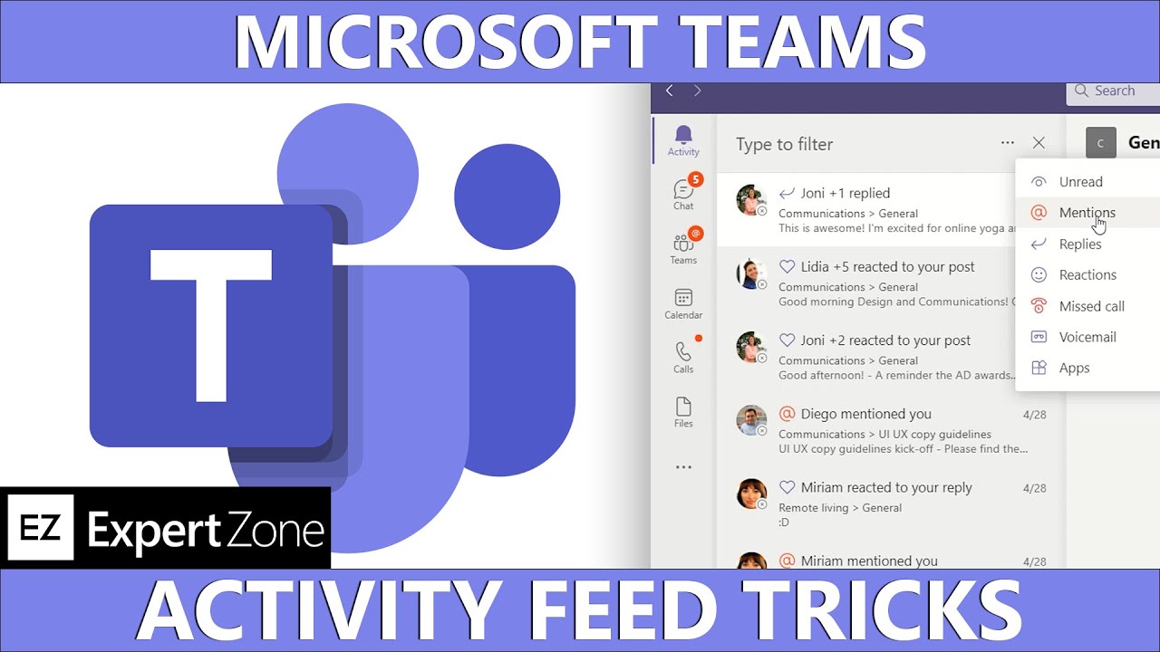 Microsoft Teams - Activity Feed | Tips and Tricks