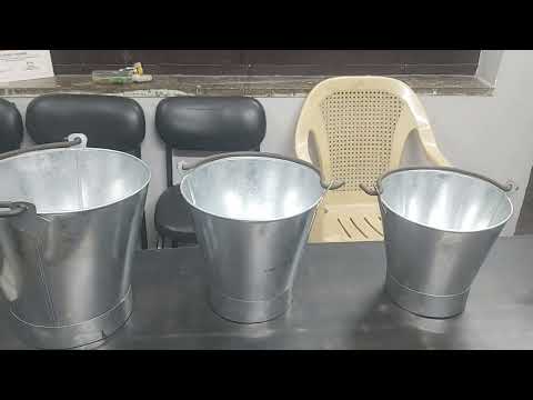 Galvanized Iron Buckets - GI Buckets Latest Price, Manufacturers ...